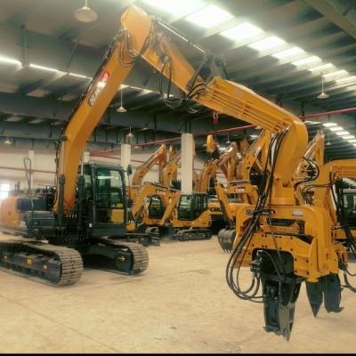 China Efficient Pile Hammer For 8 Meter Sheets With Compact Design And Powerful Drive for sale