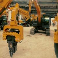 China Efficient Pile Hammer For 8 Meter Sheets With Compact Design And Powerful Drive for sale
