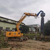 China High-Performance Sheet Pile Hammer | Powerful Vibration & Universal Excavator Compatibility for sale