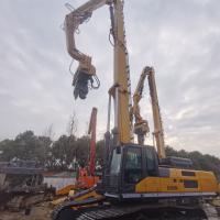 China 24M Marine Sheet Pile Driver | 3200 RPM High-Frequency & Powerful Driving Force for sale