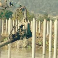China 2800 RPM Hydraulic Sheet Pile Driver | Efficient Piling for Photovoltaic Projects in Wet Terrain for sale