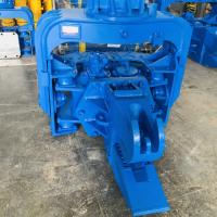China 10M Vibratory Pile Driver | House Foundation Specialist | Plastic Sheet Pile Compatible | Minimal Site Disturbance for sale
