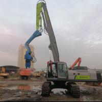 China Heavy-Duty Pile Driver for Hard Soil | 12M Depth | 372KN Force | High-Performance Vibration for sale