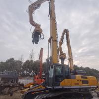 China Eco-Friendly & High-Speed Hydraulic Pile Driver for Photovoltaic Sheet Pile Projects for sale