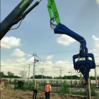 China Hydraulic Press Sheet Pile Driver | 12M Depth | Efficient Installation | Versatile Application for sale