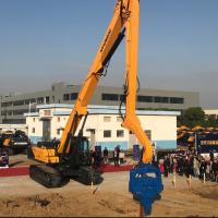 China 21M Hydraulic Vibro Hammer Pile Driver | Extreme Depth Performance | Heavy-Duty Construction for sale