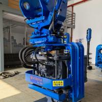 China Urban Project Side Grip Driver | 3000 RPM Speed | Space-Saving Design | Superior Pile Control for sale