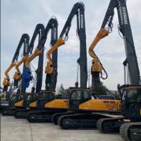 China Heavy-Duty Sheet Pile Driver | 828 KN Vibro Hammer | Hard Soil Specialist | High-Performance Driving for sale