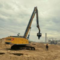 China Heavy-Duty Sheet Pile Driver | Excavator-Mounted Design | High-Frequency Vibration for sale