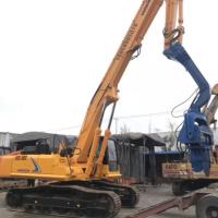 China Yellow Color Pile Driver - High Construction Efficiency & Durable For Concrete Pile Projects for sale