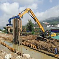 China Yellow Color Pile Driver - High Construction Efficiency & Durable For Concrete Pile Projects for sale