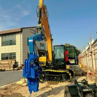 China High-Efficiency Pile Hammer – 12m Piling & Pulling Capacity + Low Vibration Noise for sale