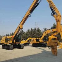 China Sheet Pile Driver with Vibro Hammer for Excavators - Built for Hard Soil Conditions for sale