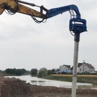 China Sheet Pile Driver – Low Noise Hydraulic Operation & High Piling Efficiency for sale