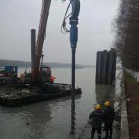 China Pile Driver Ultimate Solution: 2-Ton Hammer Power & Direct Excavator Mounting for sale