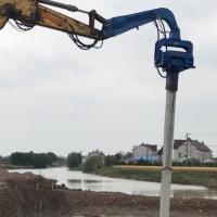 China Pile Driver for Bridge Construction: High-Efficiency & Multi-Functional Excavator Attachment for sale
