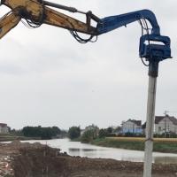 China Versatile Pile Driver for PHC & RC Piles with Multi-Speed Control for sale