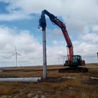 China Solar Foundation Pile Driver: 12m Working Depth, High Efficiency & Precise Positioning for sale