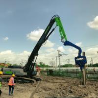 China Solar Foundation Pile Hammer: 3200rpm Vibration, High Efficiency & Reliable Operation for sale