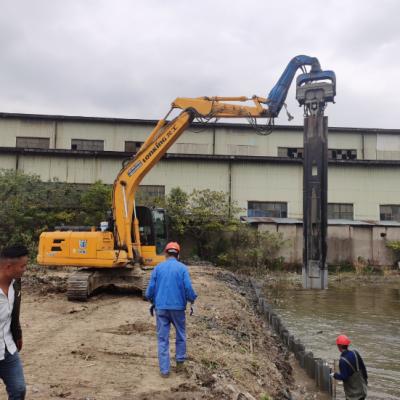 China 10m Sheet Pile Driver – Quick Converting Operation, Low Noise & Durable Hydraulic Design for sale