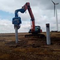 China 10m Sheet Pile Driver – Quick Converting Operation, Low Noise & Durable Hydraulic Design for sale
