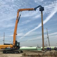 China 10m Sheet Pile Driver – Quick Converting Operation, Low Noise & Durable Hydraulic Design for sale