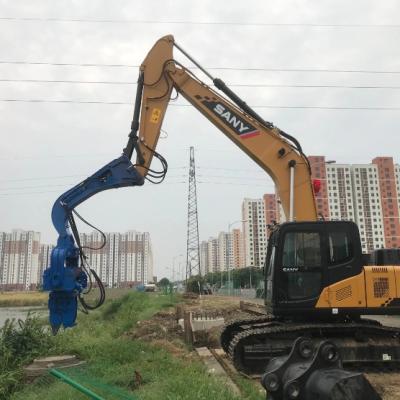 China Precise Pile Driver for Solar Farms: Efficient Sheet Piling & Vibro Technology for sale