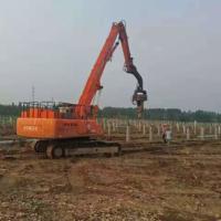 China Precise Pile Driver for Solar Farms: Efficient Sheet Piling & Vibro Technology for sale