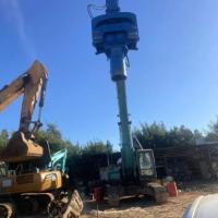 China Hydraulic Vibrating Pile Driver – Cement Coated Pile Driving, High Efficiency & Precise Penetration for sale