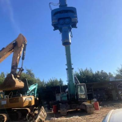 China Hydraulic Vibrating Pile Driver – Cement Coated Pile Driving, High Efficiency & Precise Penetration for sale