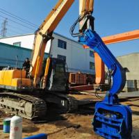 China Compact Structure Vibration Pile Driver | Low Noise Operation, Eco-Friendly Performance for sale