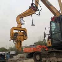 China Construction Site Vibratory Pile Hammer: 3200rpm & High Reliability Performance for sale