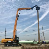China 2800RPM 335KN Pile Hammer – Vibro, Big Excavator Mounted & Eco Friendly for sale