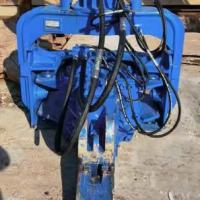China 2800RPM 335KN Pile Hammer – Vibro, Big Excavator Mounted & Eco Friendly for sale