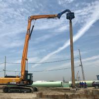 China High Accuracy CAT 420 Pile Driver – Large Vibro Type for Precision Construction for sale