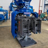 China Side Grip Vibratory Pile Hammer: Excavator Mounted & 360° Rotation for sale