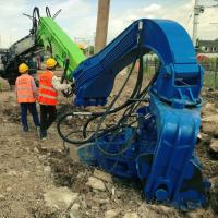China Precision Hydraulic Sheet Pile Driver – 15 Meter & Excavator Supported Efficiency for sale
