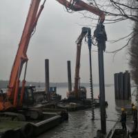 China Precision Hydraulic Sheet Pile Driver – 15 Meter & Excavator Supported Efficiency for sale