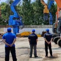 China 300 Series Vibratory Pile Hammer | 3200 RPM Operational Frequency | High-Power Drive System for sale