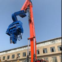 China 300 Series Vibratory Pile Hammer | 3200 RPM Operational Frequency | High-Power Drive System for sale