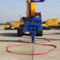 China Drive 10m Sheet Piles with Ease: High-Performance Hydraulic Pile Hammer for Maximum Efficiency for sale