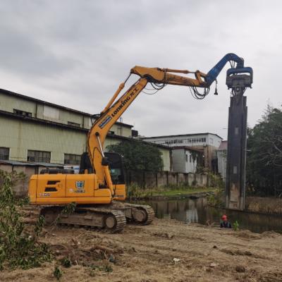China Sheet Pile Driver for Plastic Sheet Piling: Non-Damaging Vibro Hammer Solution for sale