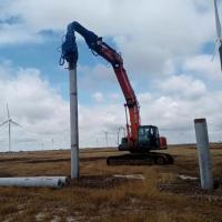 China Sheet Pile Driver for Plastic Sheet Piling: Non-Damaging Vibro Hammer Solution for sale