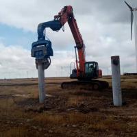 China Sheet Pile Driver for Plastic Sheet Piling: Non-Damaging Vibro Hammer Solution for sale