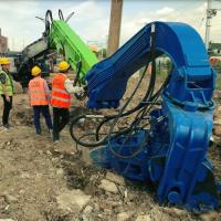 China 3 Ton Pile Hammer for 15m Depth: High-Capacity Vibro Hammer for Excavators for sale