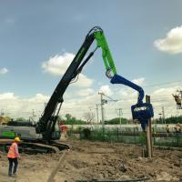 China 15m Pile Hammer with 435KN Force: High-Power Vibro Hammer for Hard Soil Conditions for sale