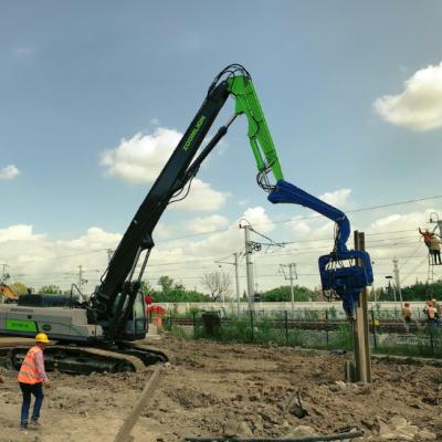 China 15m Pile Hammer with 435KN Force: High-Power Vibro Hammer for Hard Soil Conditions for sale