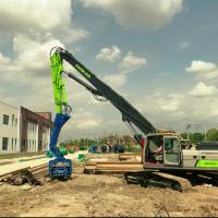 China 15m Pile Hammer with 435KN Force: High-Power Vibro Hammer for Hard Soil Conditions for sale