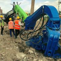 China High-Efficiency Pile Hammer for 12m Steel Piles: Specialized Solar Pile Driver for sale
