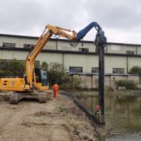 China High-Efficiency Pile Hammer for 12m Steel Piles: Specialized Solar Pile Driver for sale